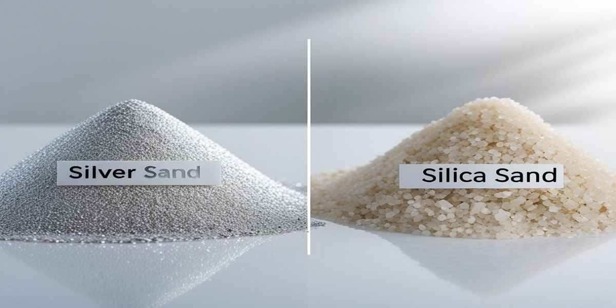 Silver Sand vs. Silica Sand: Key Differences